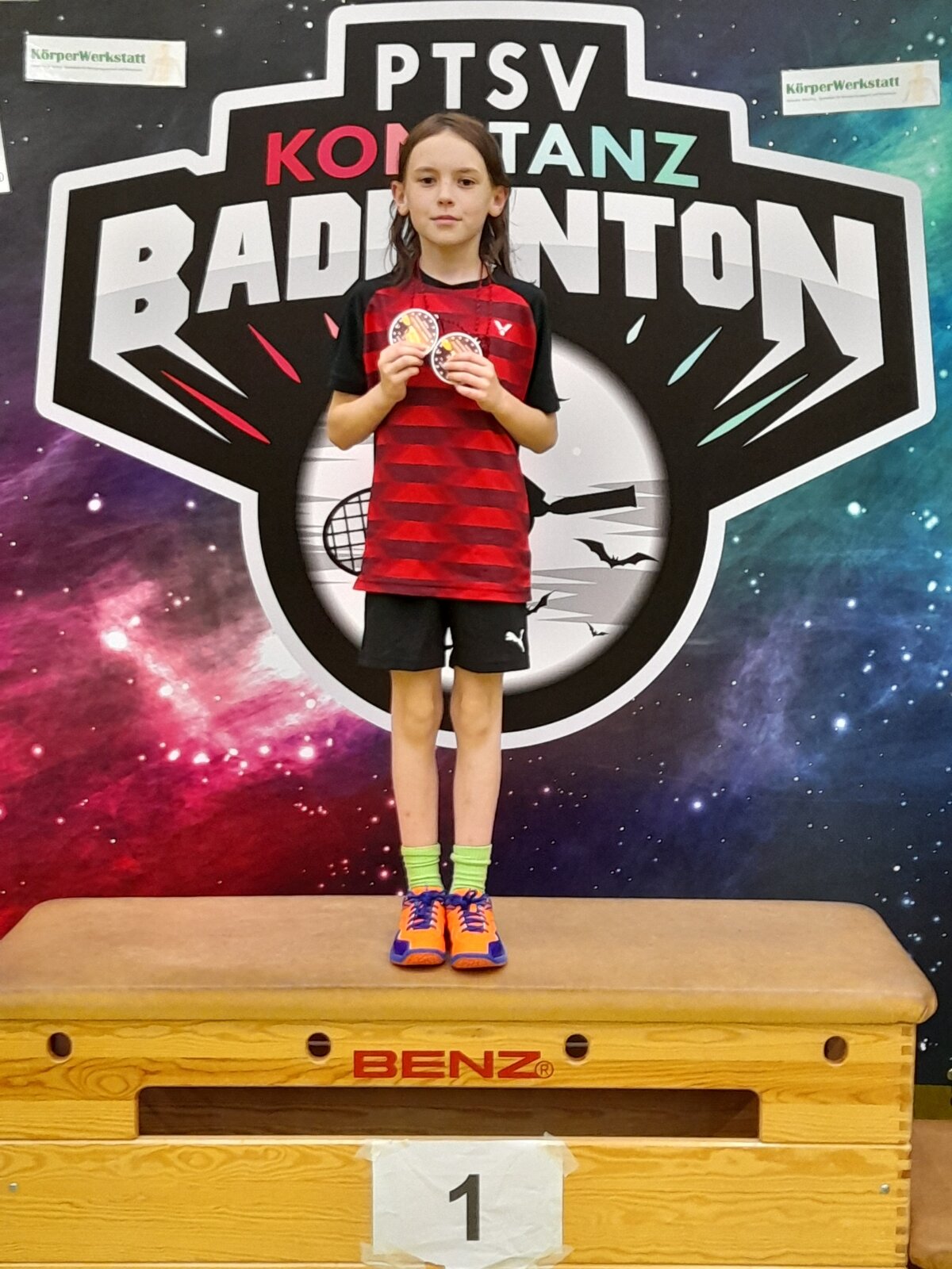 Kim ist BW-Meisterin im Doppel U11 | Titel in Sites